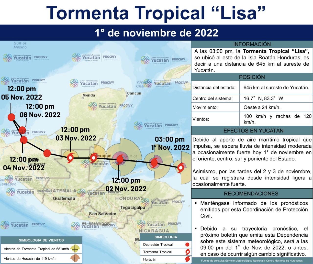 Se esperan lluvias en Yucatán por tormenta tropical Lisa | Con Acento
