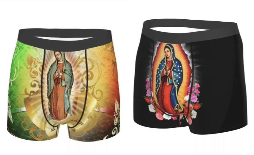 Empresa china vende calzoncillos de la Virgen de Guadalupe | Con Acento