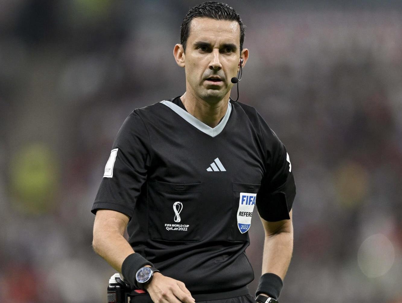 El mexicano César Arturo Ramos, árbitro de la semifinal entre Francia y ...