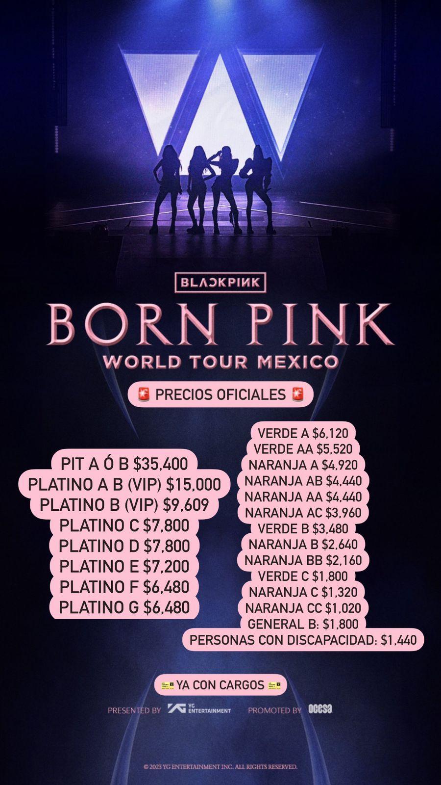 Boletos para Black Pink en México hasta en casi 36 mil pesos | Con Acento