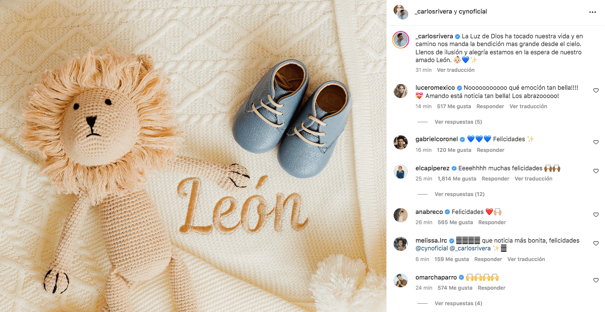 Carlos Rivera y Cynthia Rodríguez serán papás | Con Acento