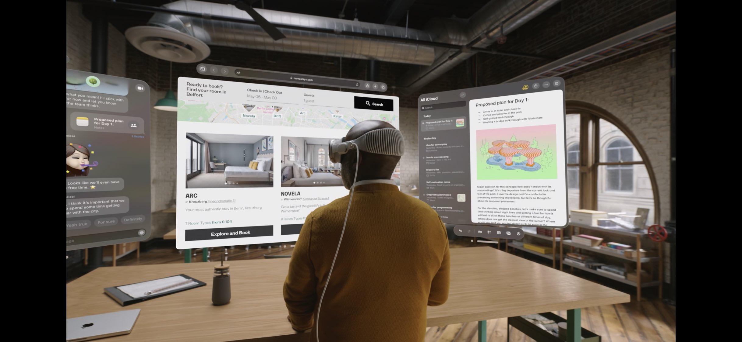 Apple presenta su dispositivo de Realidad Aumentada, Vision Pro | Con ...