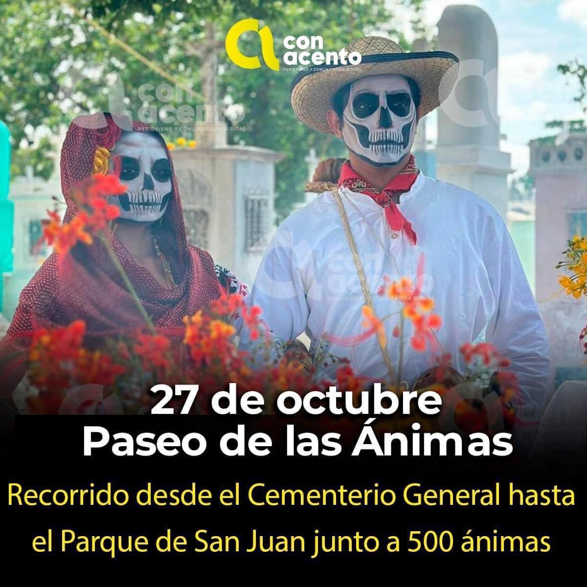 Hoy no te pierdas el Paseo de las Ánimas | Con Acento