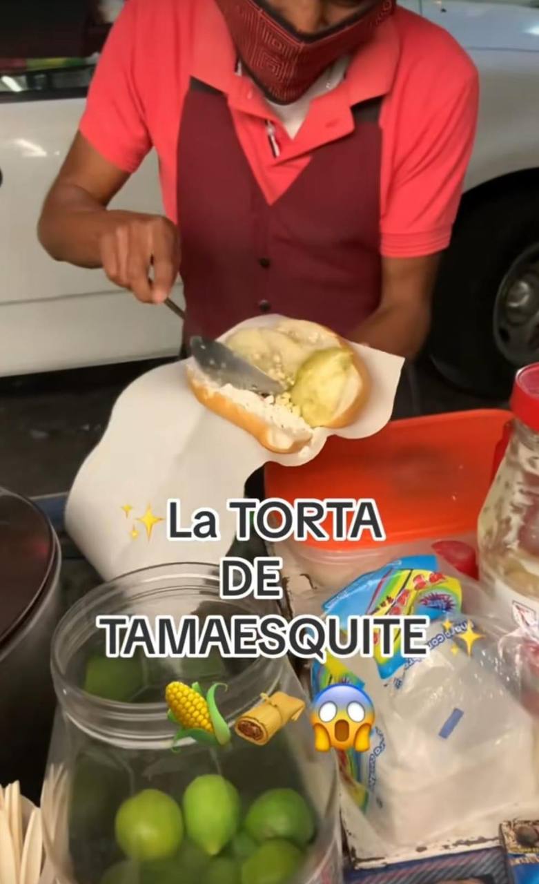 Tamaesquite: Torta de tamal con esquite, la sensación en redes | Con Acento