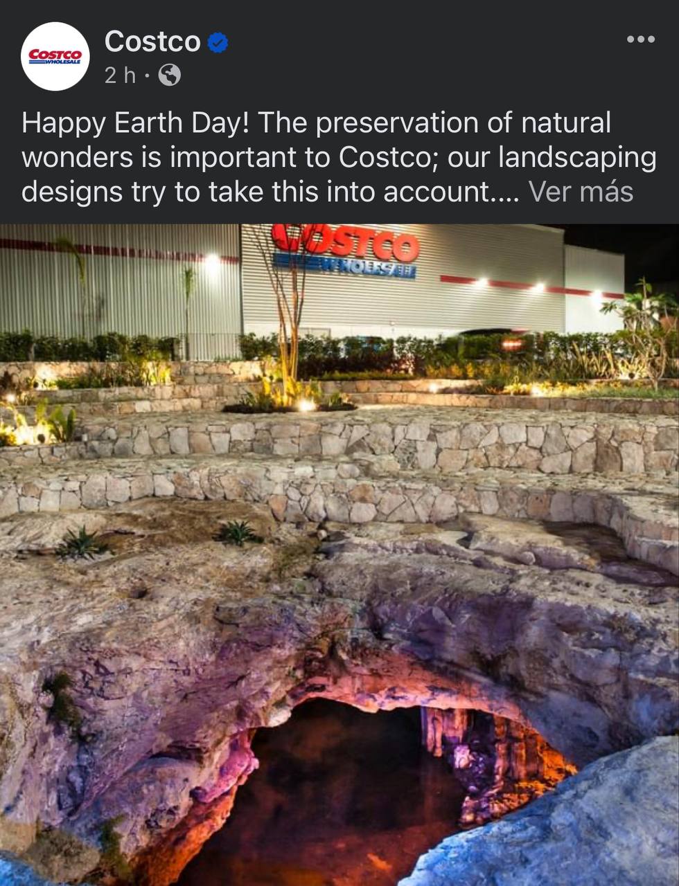 Página oficial de Costco publica foto de sucursal de Mérida | Con Acento