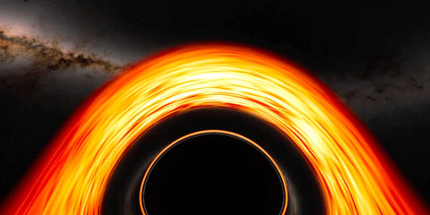 Así sería la vista si cayeras a un agujero negro | Con Acento