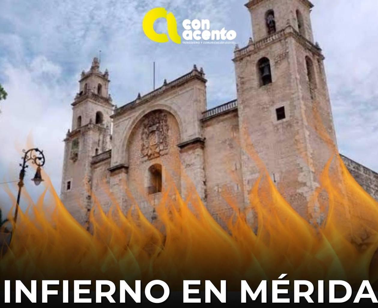 Mérida tiene el día más caluroso de toda su historia | Con Acento
