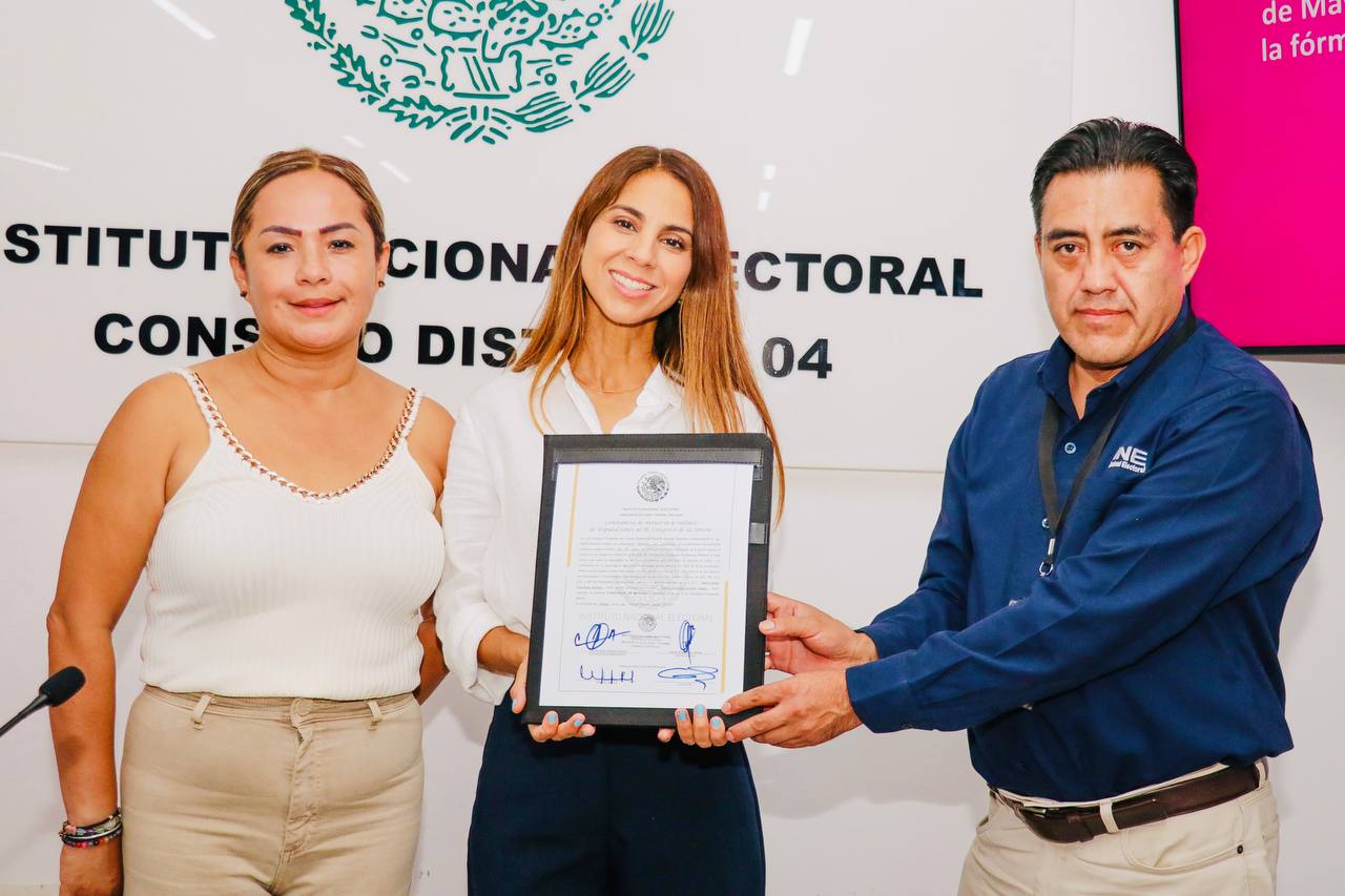 Isabel Rodríguez recibe constancia como diputada federal electa | Con ...