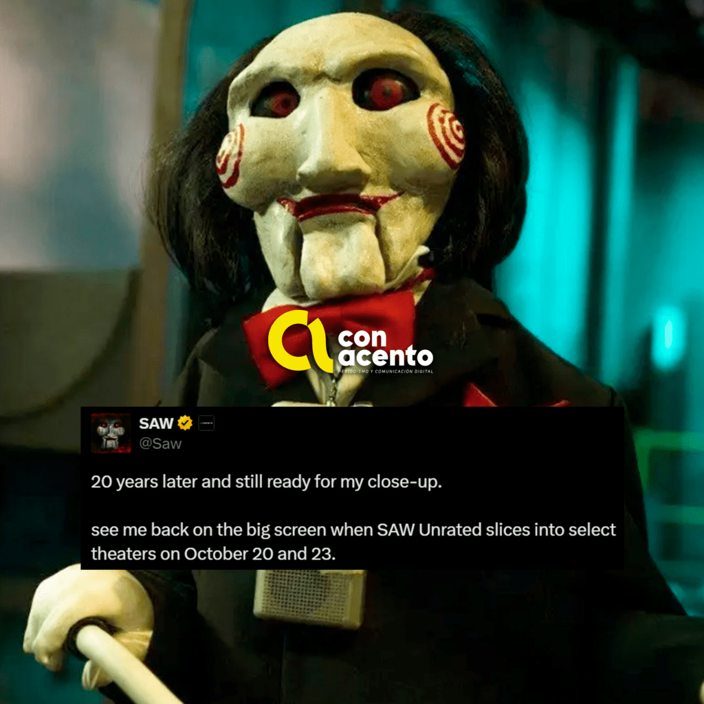 Saw regresa a la pantalla grande para celebrar sus 20 años | Con Acento
