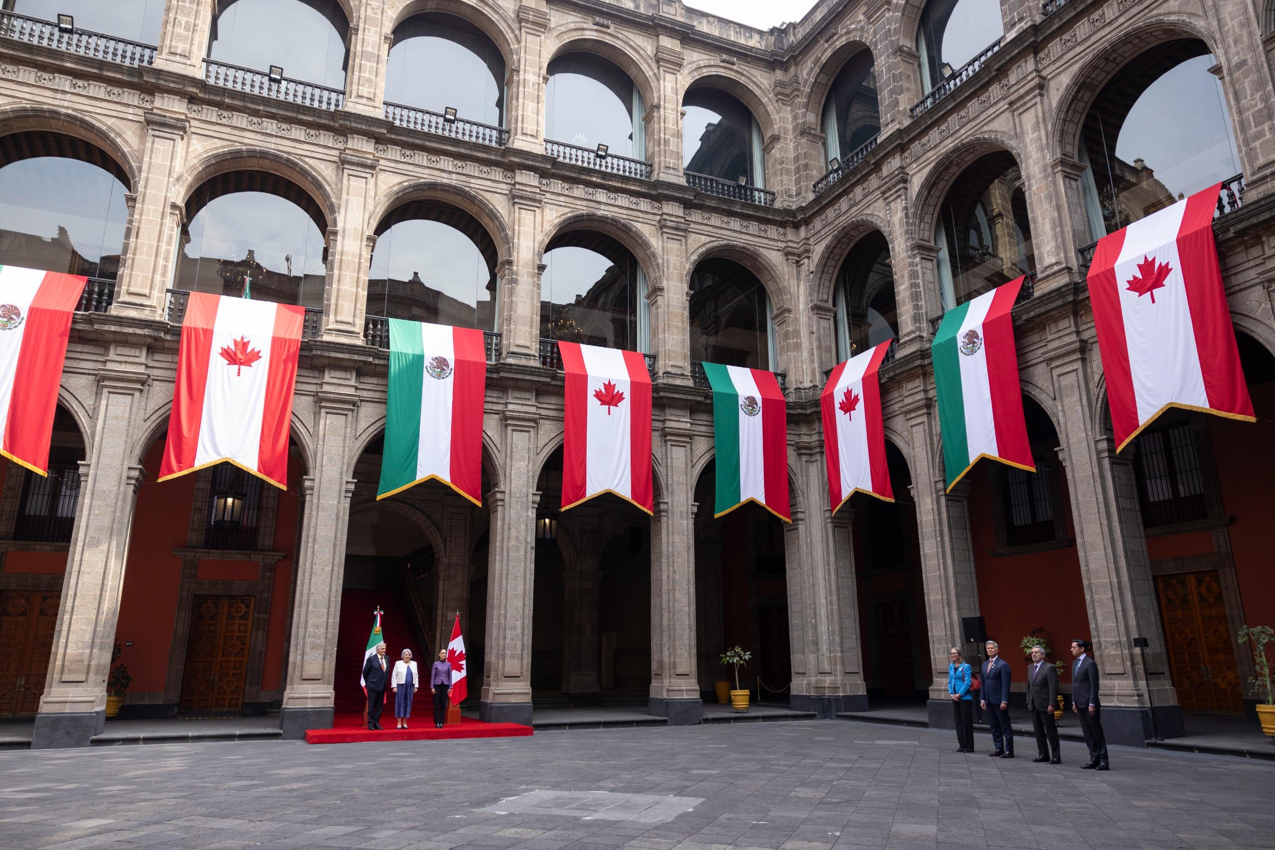 Sheinbaum recibe oficialmente a Mary Simon, gobernadora general de ...