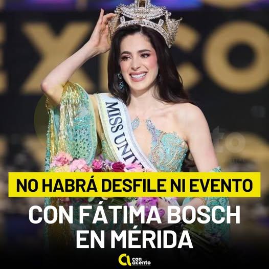 Gobierno de Yucatán desmiente desfile de Carnaval con Miss Universo en ...