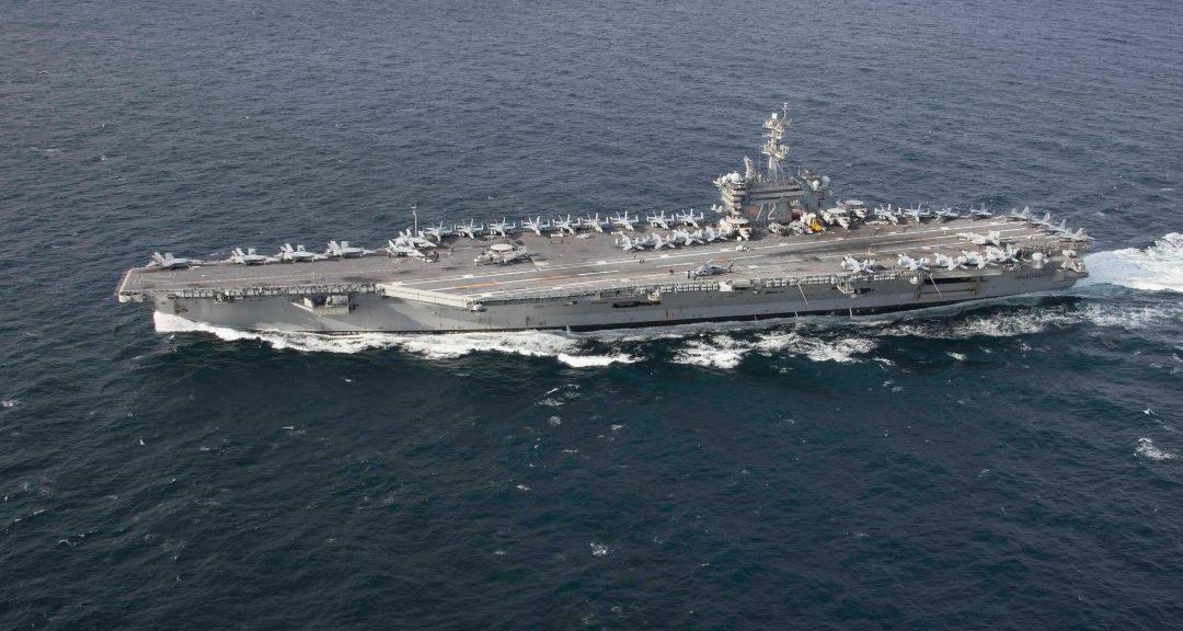 Estados Unidos derriba dron iraní que se acercó al portaaviones USS ...