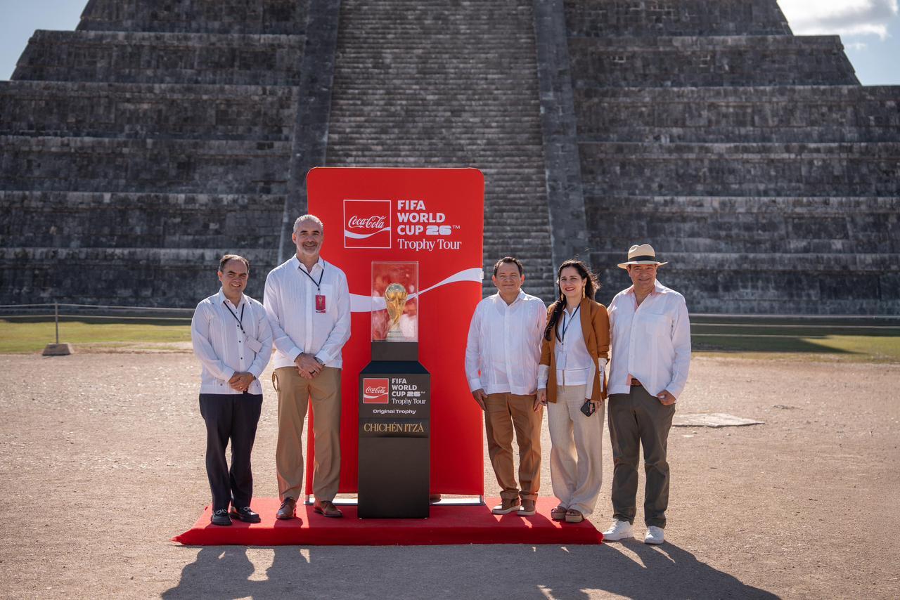 Chichén Itzá recibe el trofeo del Mundial FIFA 2026 en evento histórico ...